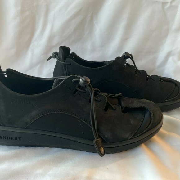 PANDERE | Shoes | Pandere Barista Stretch Shoes Womens 1 Black Gray ...